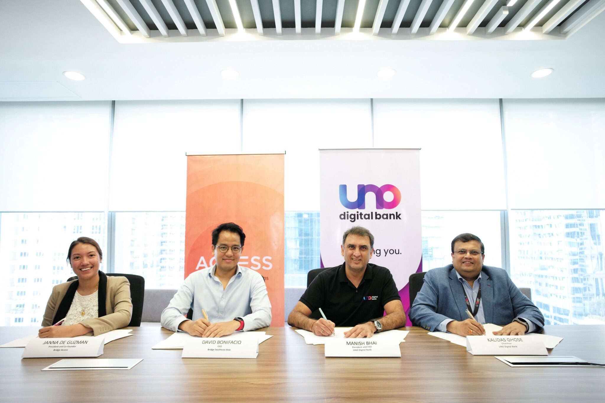 UNO Digital Bank And Bridge Access, Join Forces To Help Drive ...